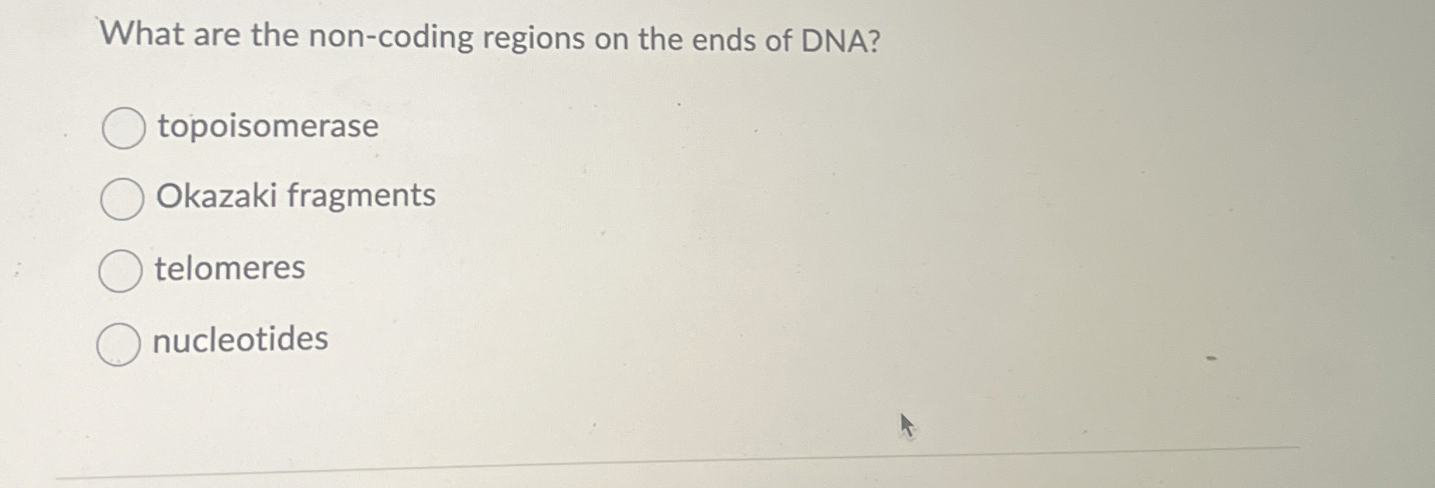 Solved What are the non-coding regions on the ends of | Chegg.com