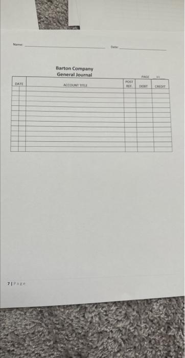 Solved Part III: Journal Entries for Merchandising Business | Chegg.com