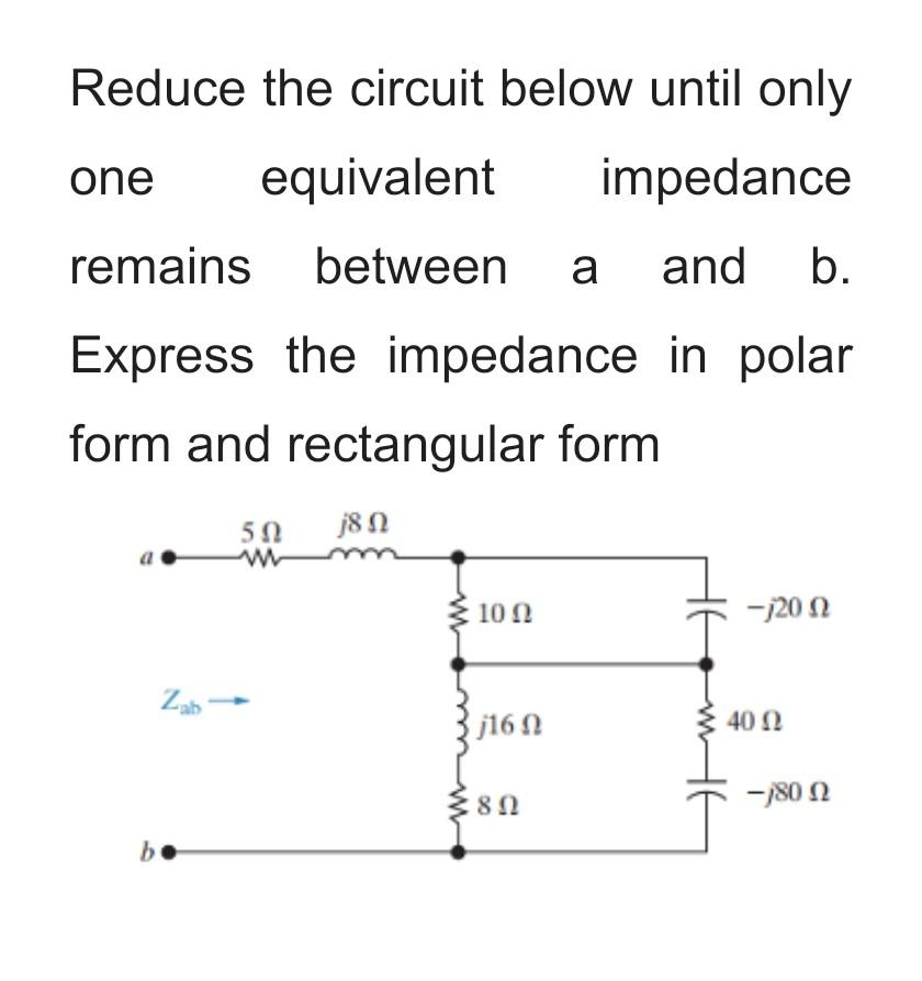Reduce the circuit below until only one equivalent | Chegg.com
