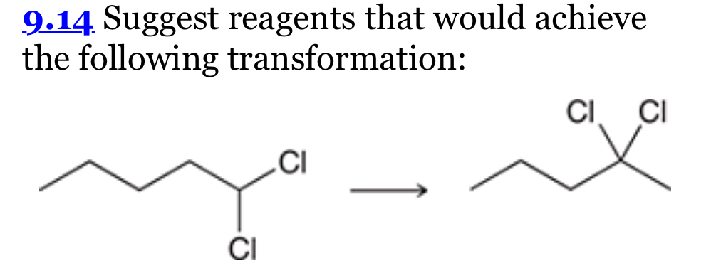 Solved Suggest reagents that would achieve the following | Chegg.com