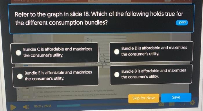 Solved Refer to the graph in slide 18. Which of the | Chegg.com