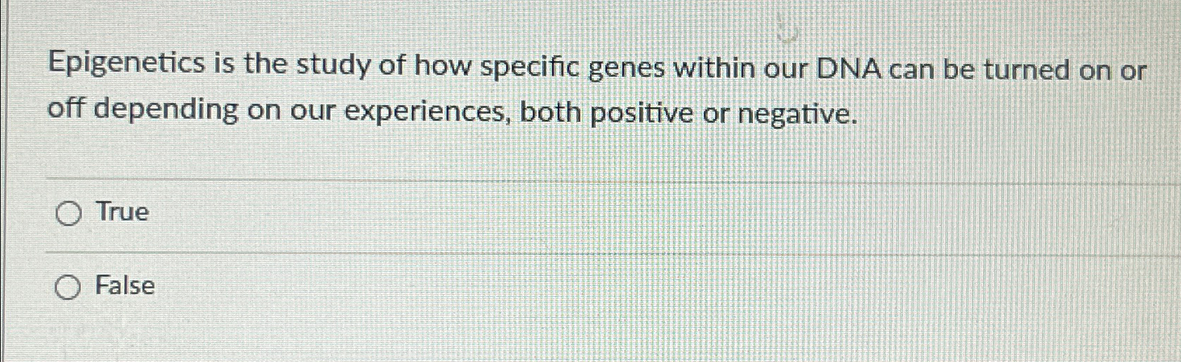Solved Epigenetics is the study of how specific genes within | Chegg.com