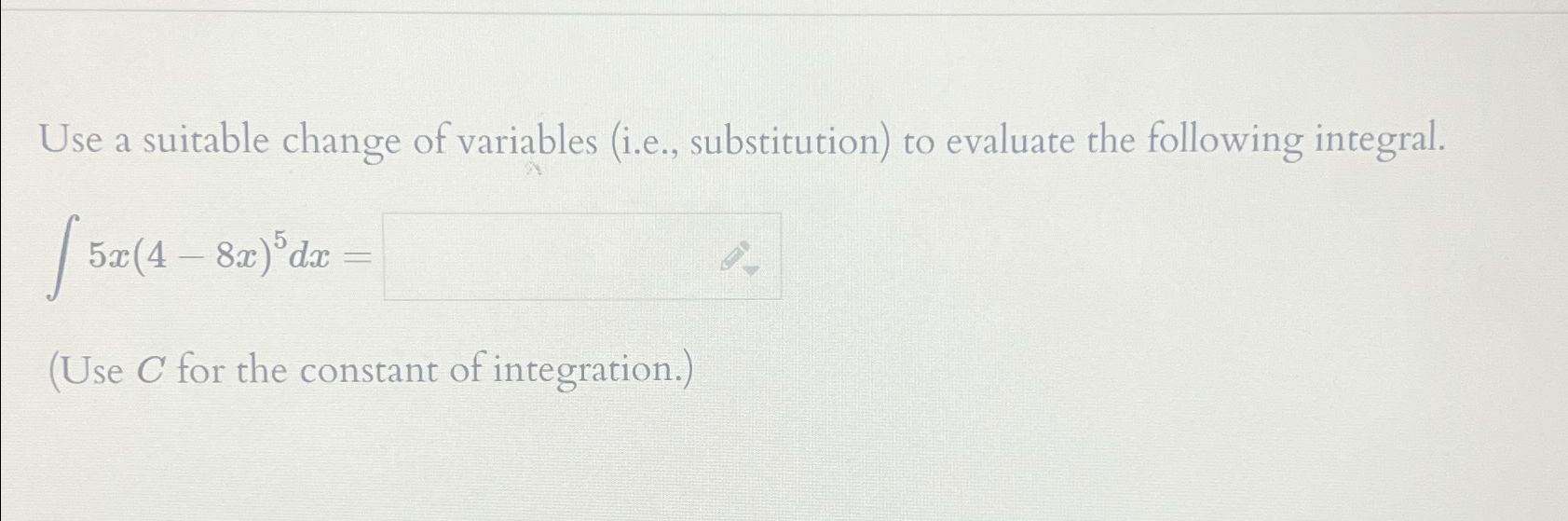 Solved Use a suitable change of variables (i.e., | Chegg.com