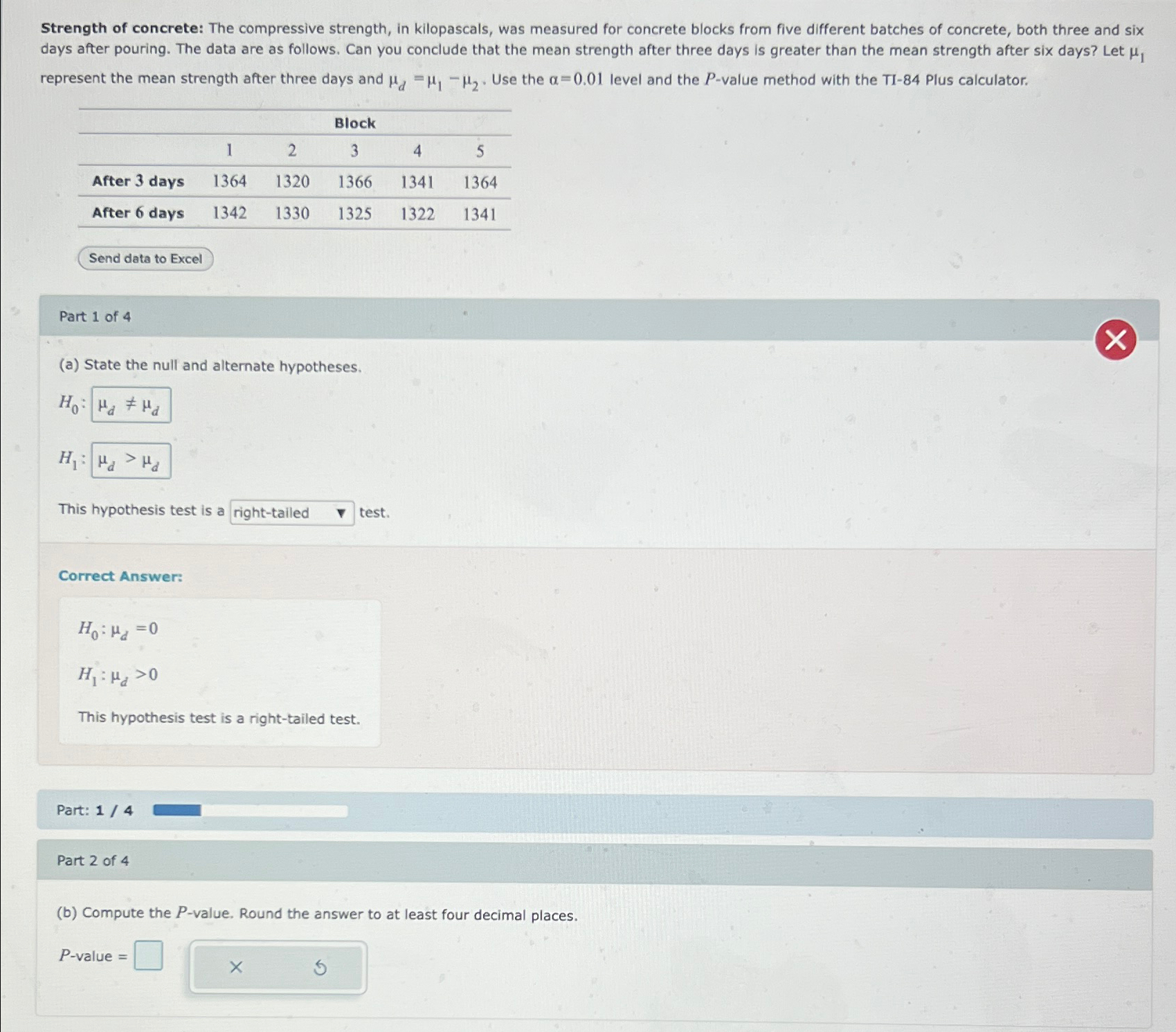 Strength of concrete: The compressive strength, in | Chegg.com