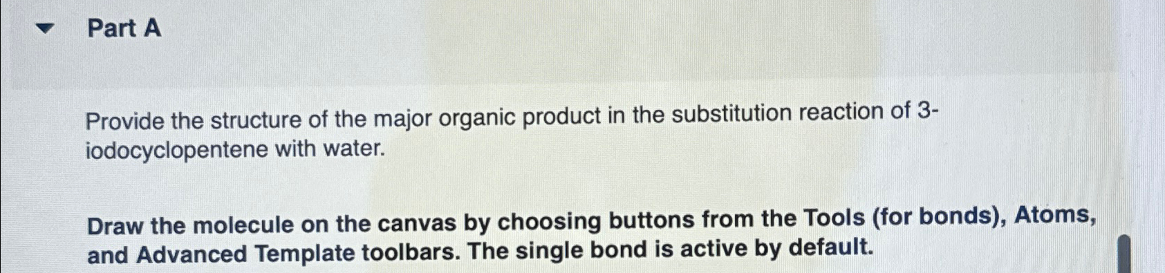 Solved Part AProvide the structure of the major organic | Chegg.com