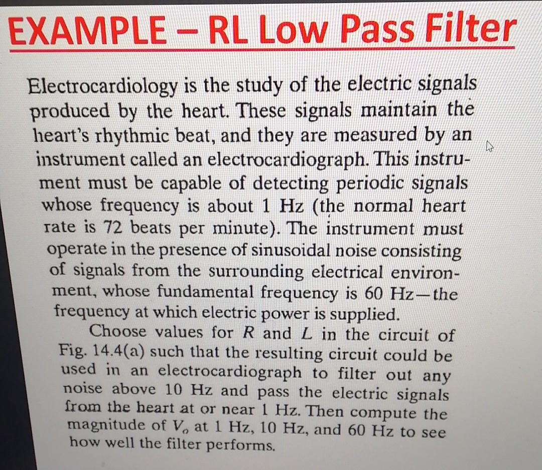 Solved Problem t) ajfind the cutoff frequency Cin Herlg) of | Chegg.com