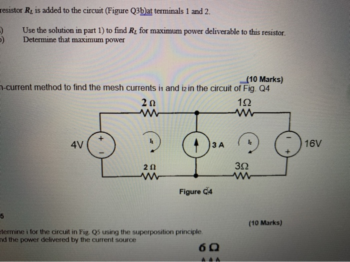 Solved use the mesh current method to find the mesh current | Chegg.com