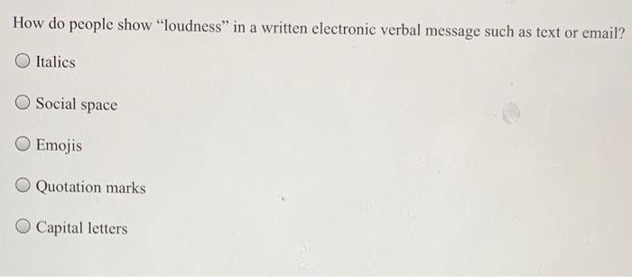 The most common and revealing nonverbal code (it | Chegg.com