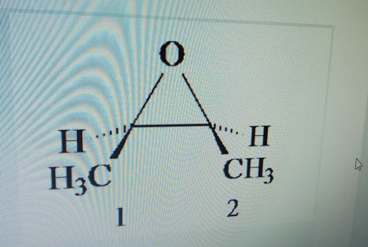 Solved H H H3C CH3 1 2 Give the configurations of carbons | Chegg.com