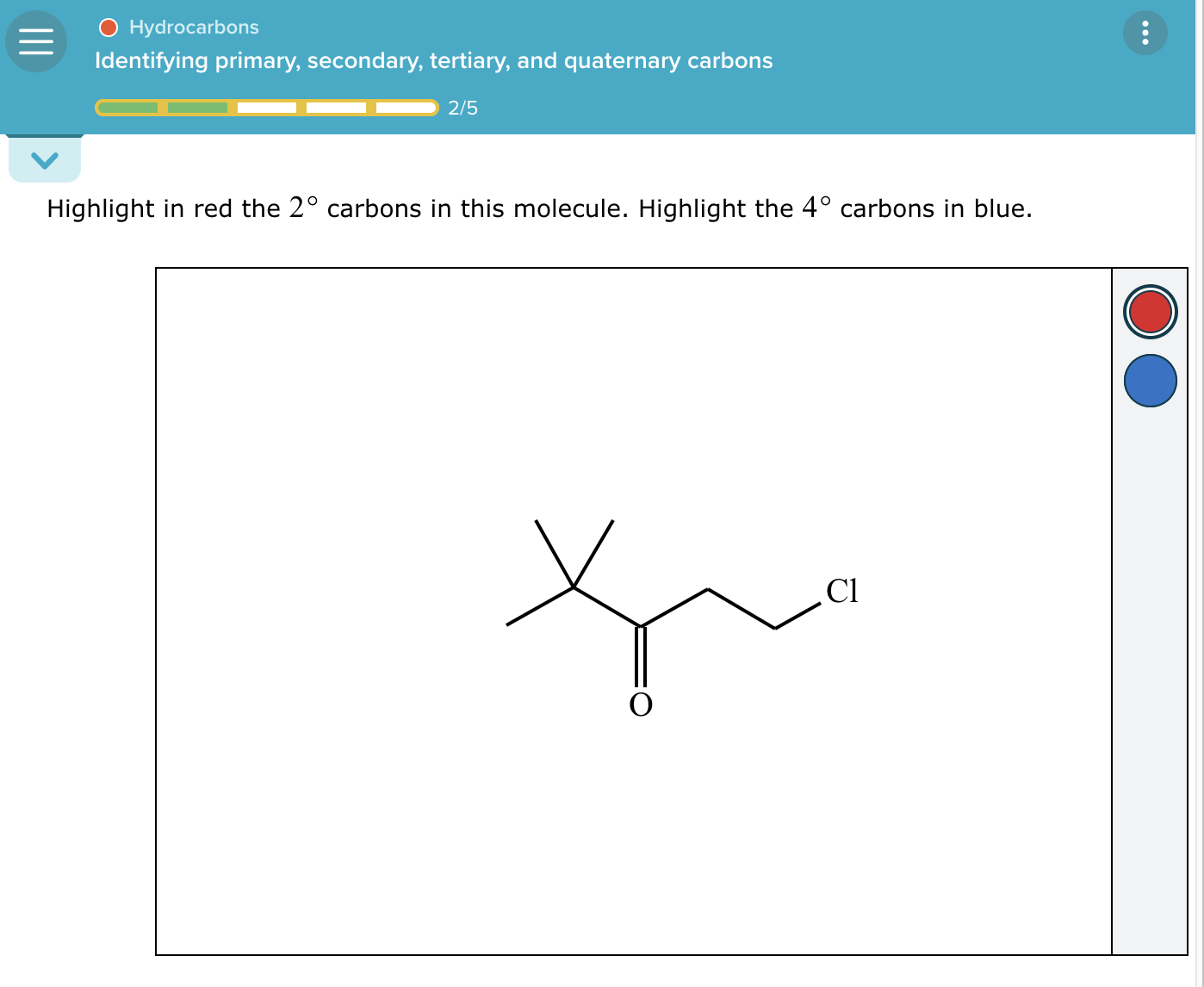 Solved Highlight In Red The 2° ﻿carbons In This Molecule