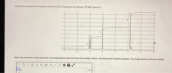 Solved Identily the compound weth moloculas formula C4H7Cl | Chegg.com