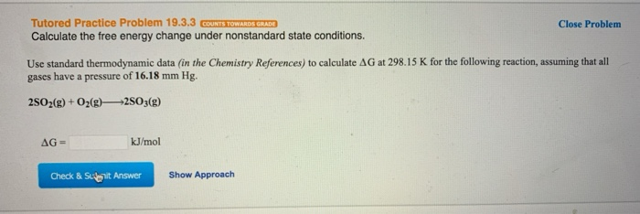 Solved Tutored Practice Problem 19.3.3 COUNTS TOWARDS GRADE | Chegg.com
