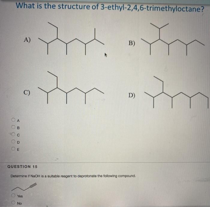 Solved What is the structure of | Chegg.com