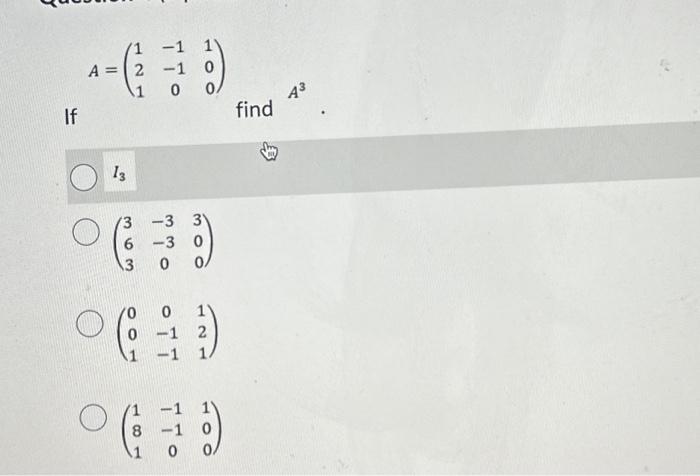 Solved If A= 2 1 13 ܚ ܘ ܗ -1 -1 0 3 ) ( 13 -3 6 -3 . 8 ܂ . | Chegg.com