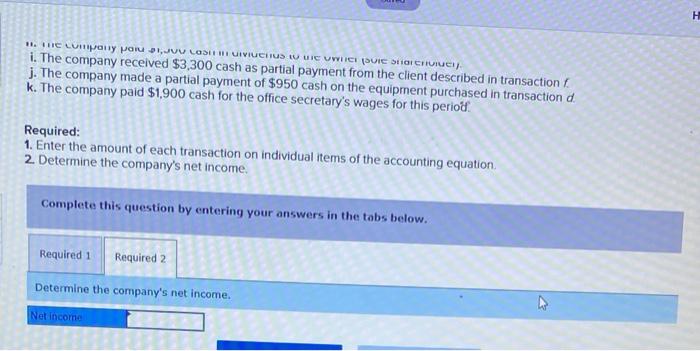 Solved Problem 1-8A Analyzing effects of transactions LO P1, | Chegg.com