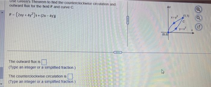 Solved Use Green's Theorem to find the counterclockwise | Chegg.com