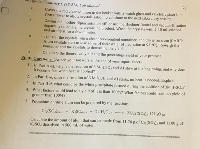 Solved Introduction Aluminum is the most abundant metal, and | Chegg.com