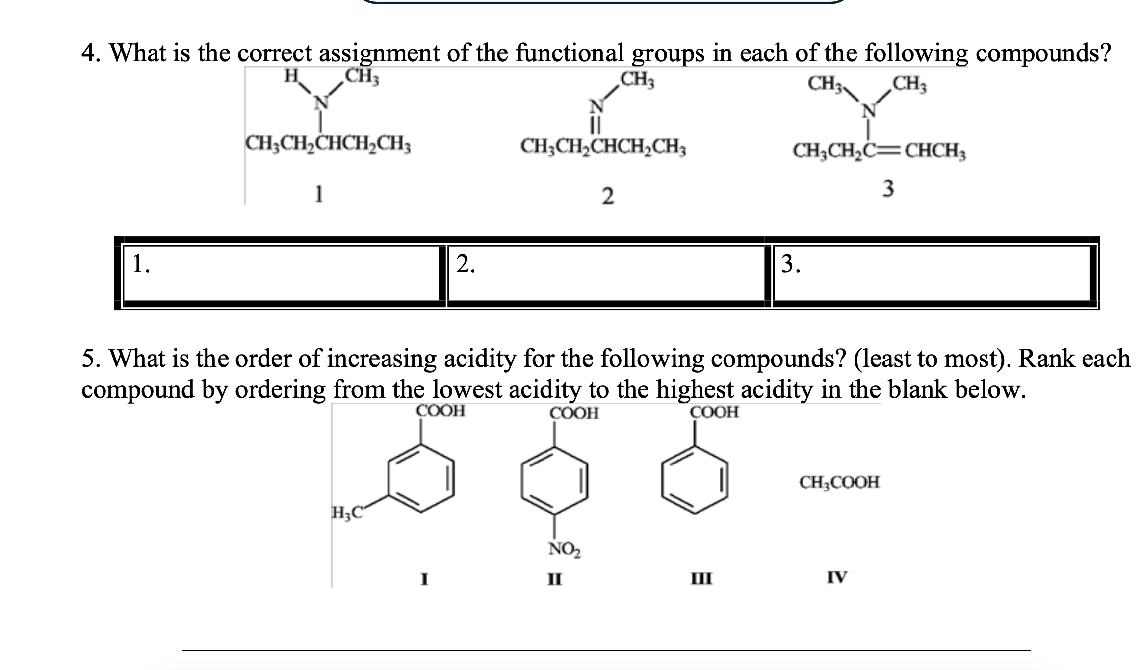 Solved What is the correct assignment of the functional | Chegg.com