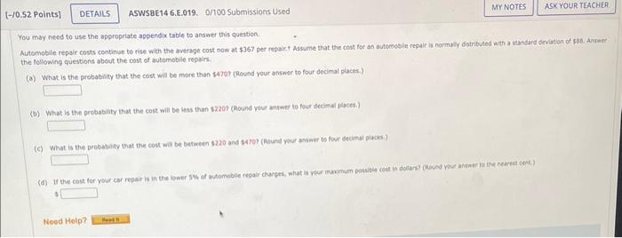 Solved You may need to use the appropriate appendix table to | Chegg.com