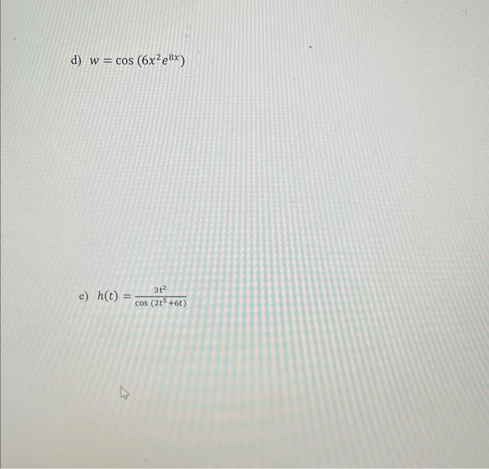 Solved 1. Differentiate and write whether you are using | Chegg.com