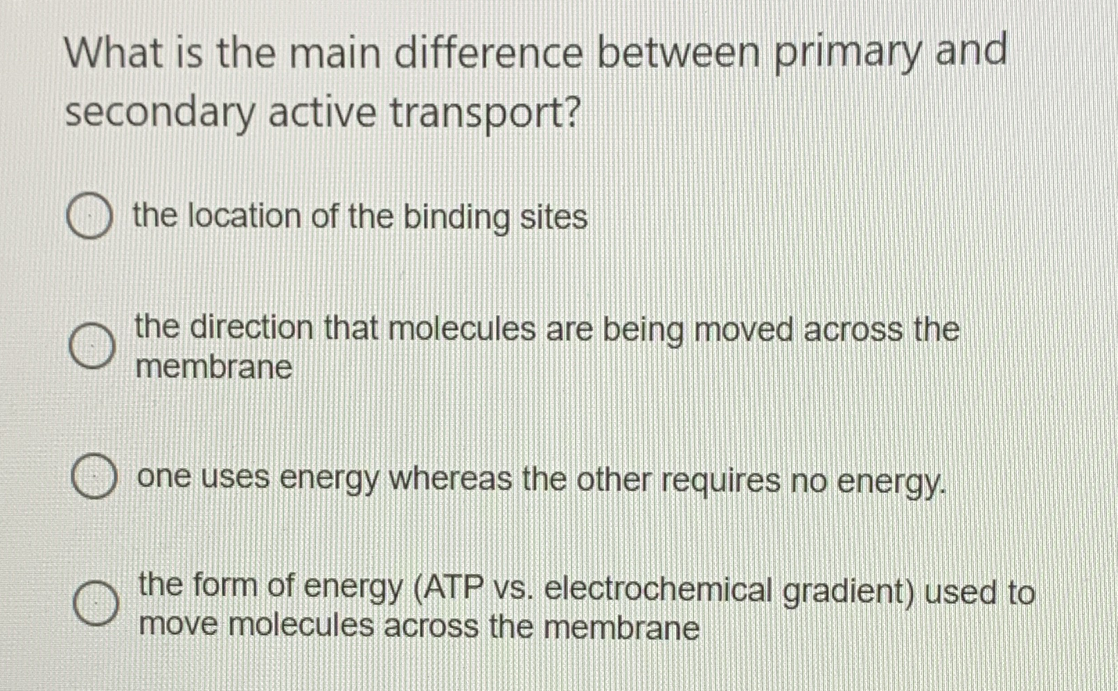 What is the main difference between primary and | Chegg.com