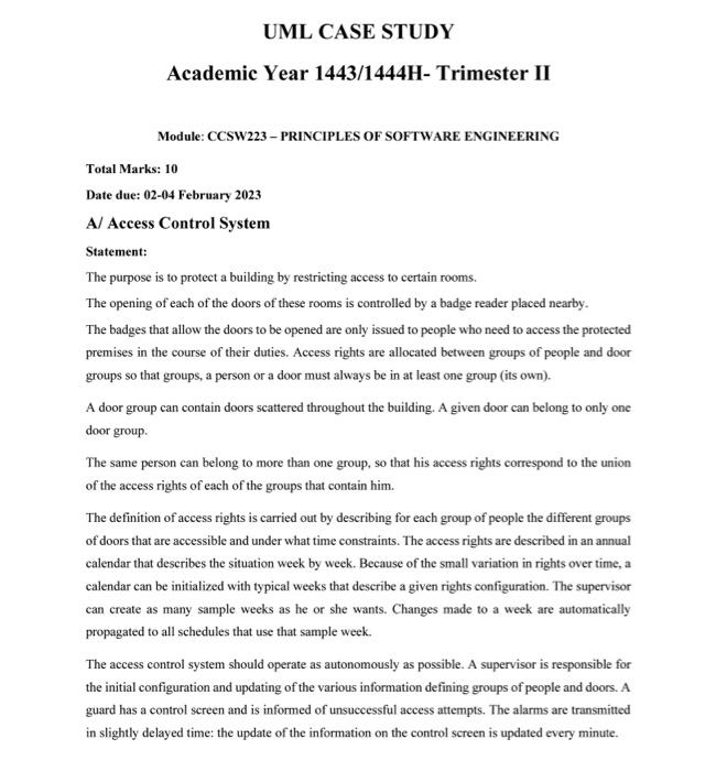 Solved can you draw case digram and sequence and class | Chegg.com