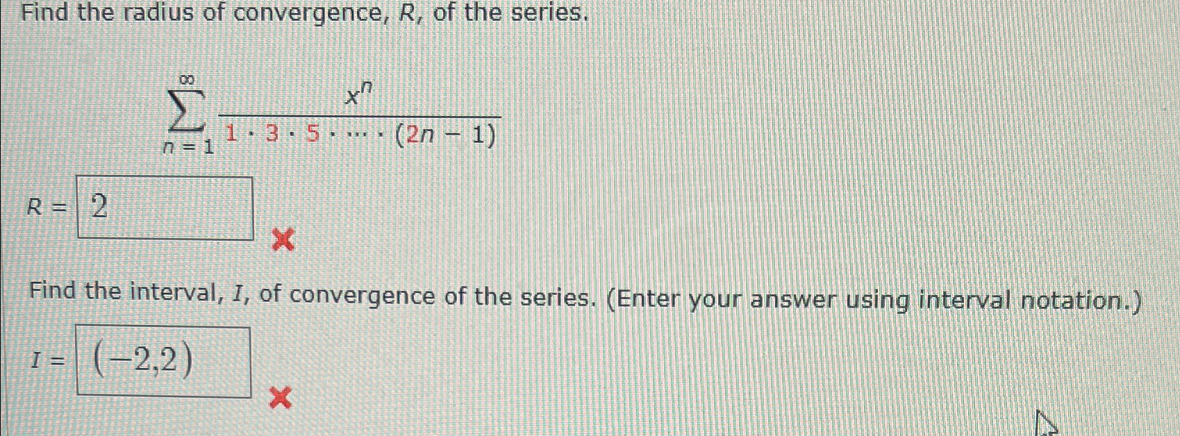 Solved Find the radius of convergence, R, ﻿of the | Chegg.com