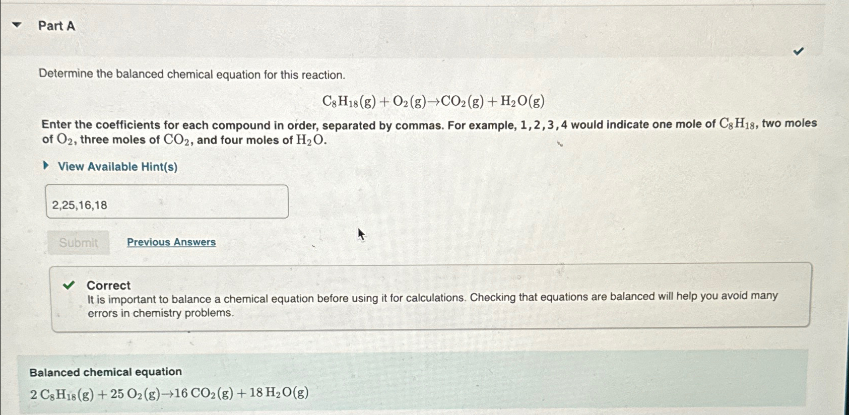 The octane rating of gasoline is a relationship of | Chegg.com