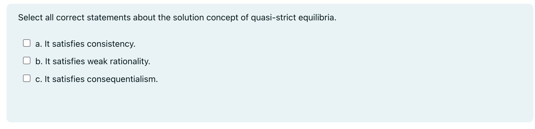 Solved Select all correct statements about the solution | Chegg.com