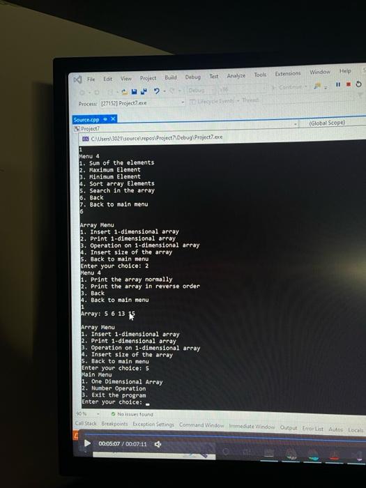 Solved Can anyone write me a C Code based on this output | Chegg.com
