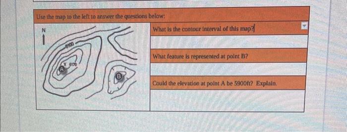 Solved Use the map to the left to answer the questions Use | Chegg.com