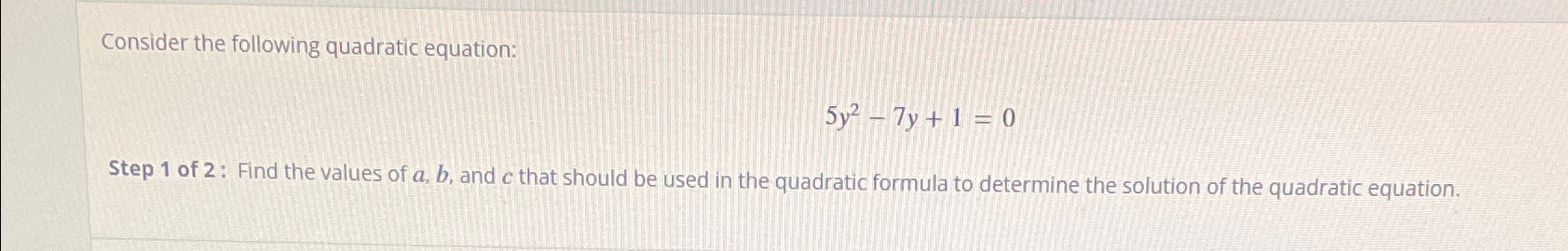 Solved Consider the following quadratic | Chegg.com