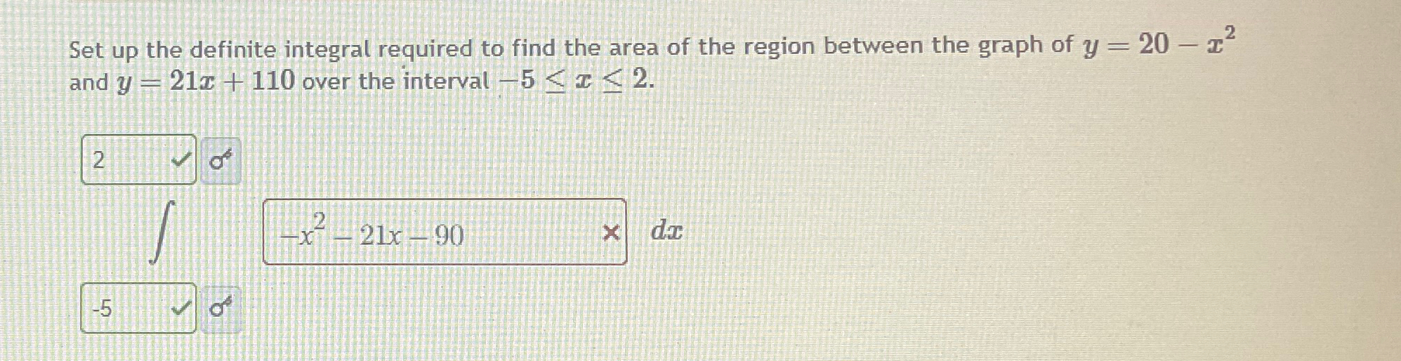 Solved Set up the definite integral required to find the | Chegg.com