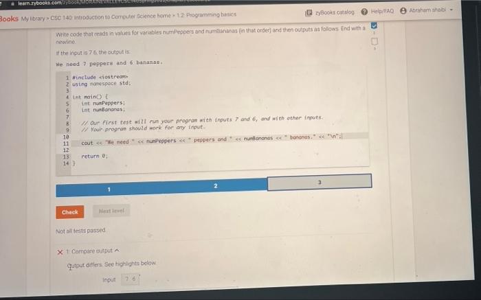 Solved I need help completing this code im having troubles | Chegg.com