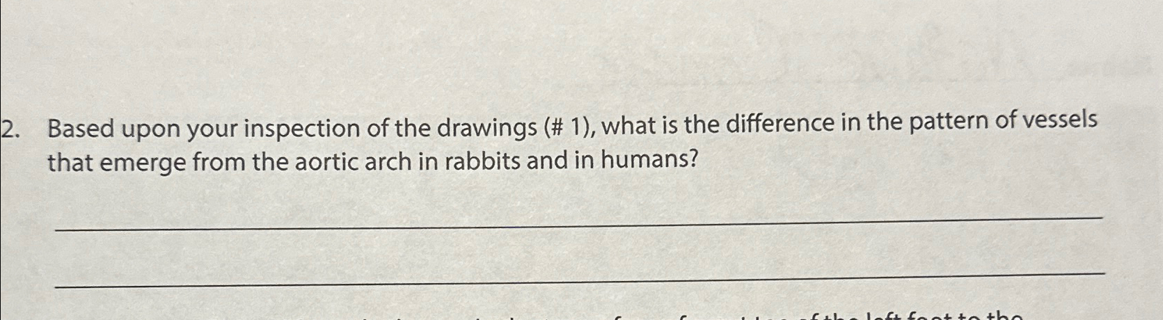 Solved Based upon your inspection of the drawings (# 1 ), | Chegg.com