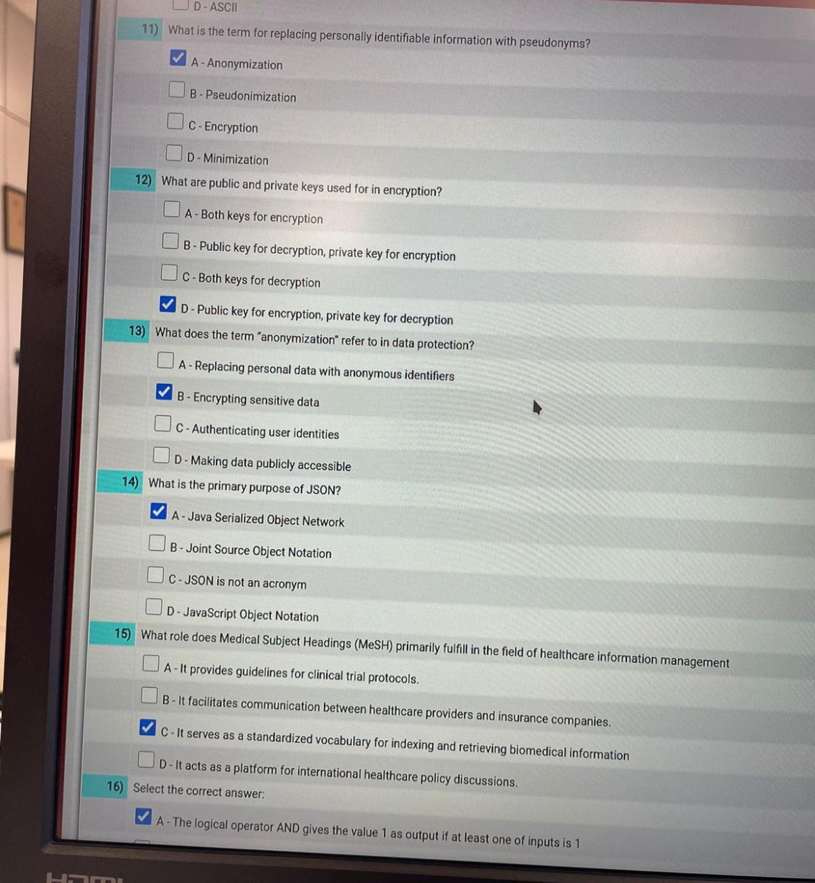 Solved What is the term for replacing personally | Chegg.com