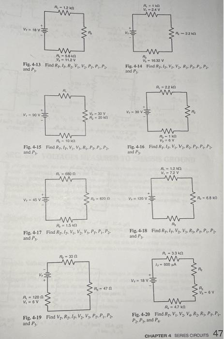 Solved V = 8 kV Fig. 3-18 V = 25 V + Fig. 3-20 + V 40 V 3 | Chegg.com