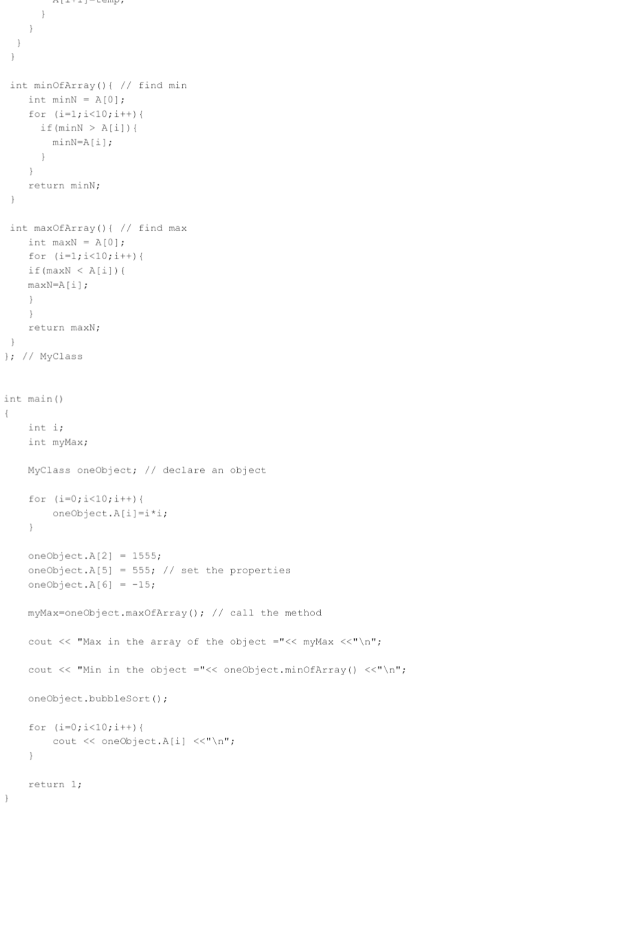 Solved Assignment Content (1) Based on the inClass Code | Chegg.com