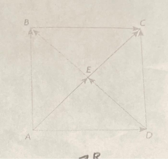 Solved 6. Square ABCD is drawn as shown below with the | Chegg.com
