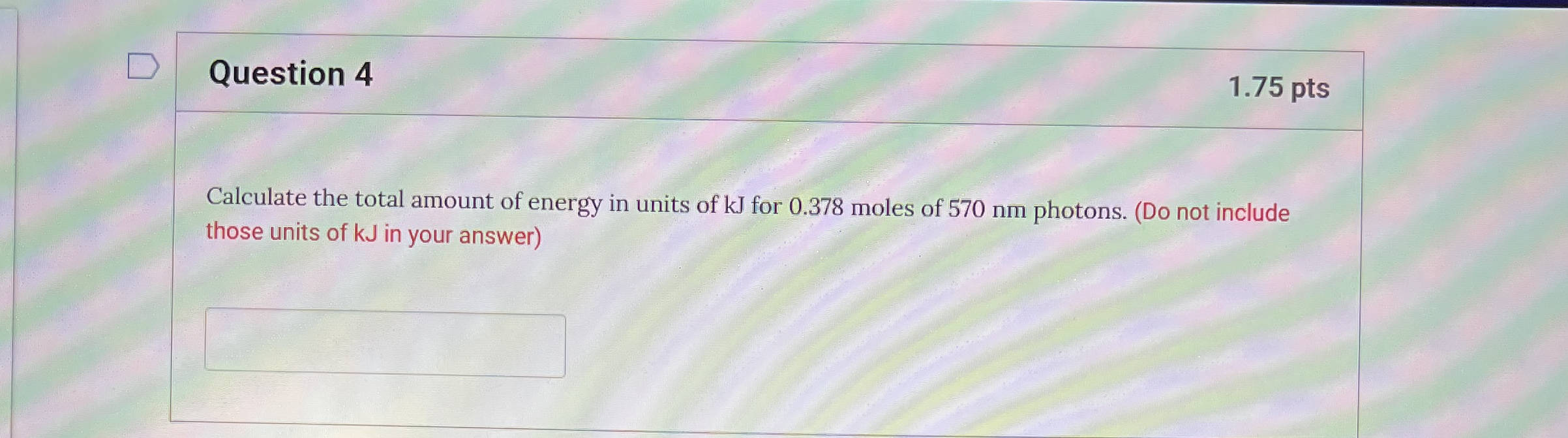 Solved Question 41.75 ﻿ptsCalculate the total amount of | Chegg.com