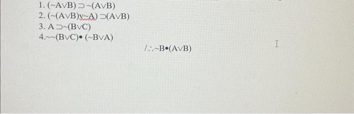 ONLY use the 8 Inference Rules (Simp, Conj, M.P., | Chegg.com