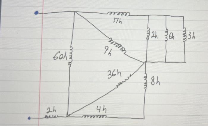 Solved using series and parallel what is the equivalent | Chegg.com