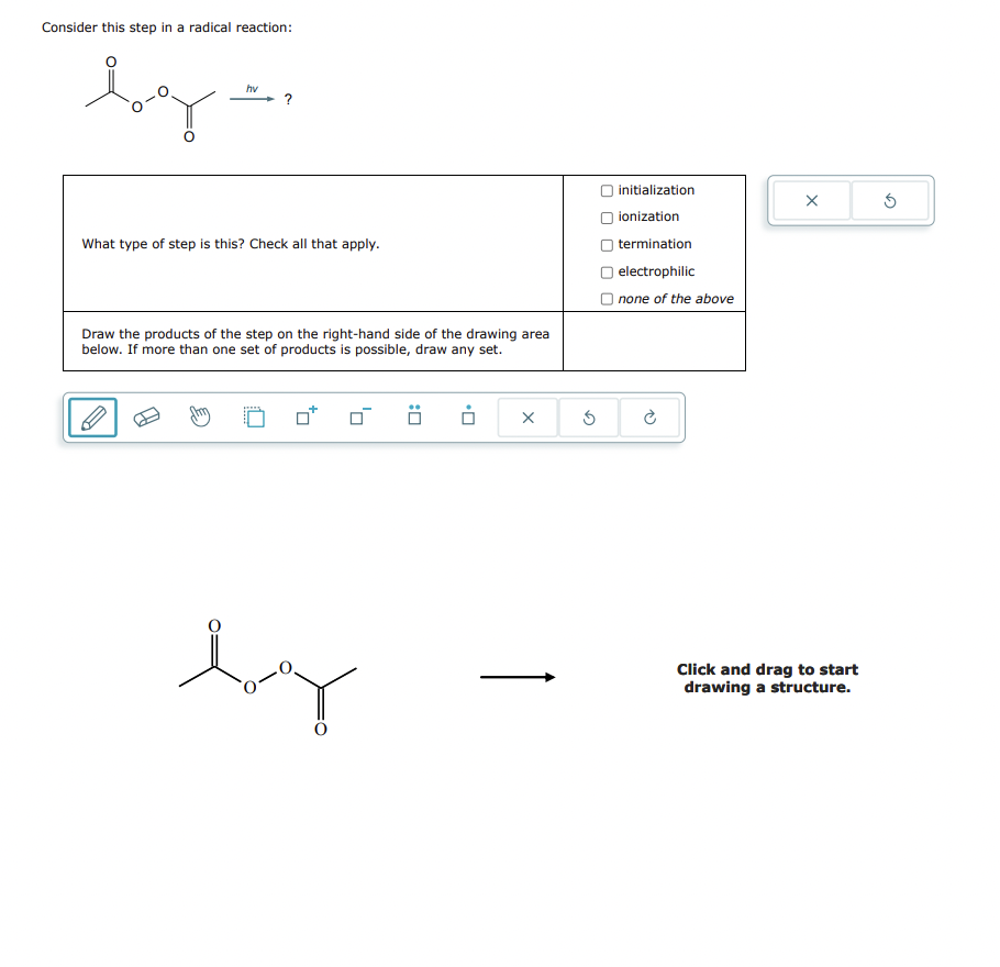 Solved Consider this step in a radical reaction:Click and | Chegg.com