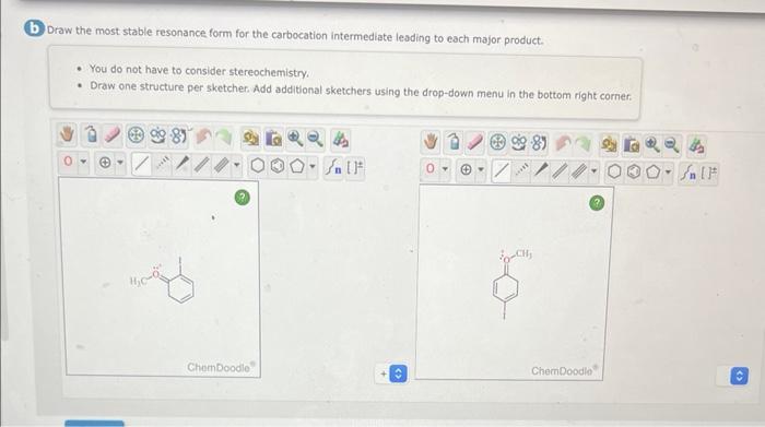Solved The methoxy group is ortho, para-directing. (b) Draw | Chegg.com