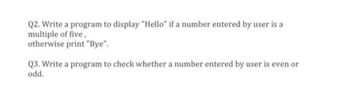 Solved Please I want the solution in Python language and I | Chegg.com