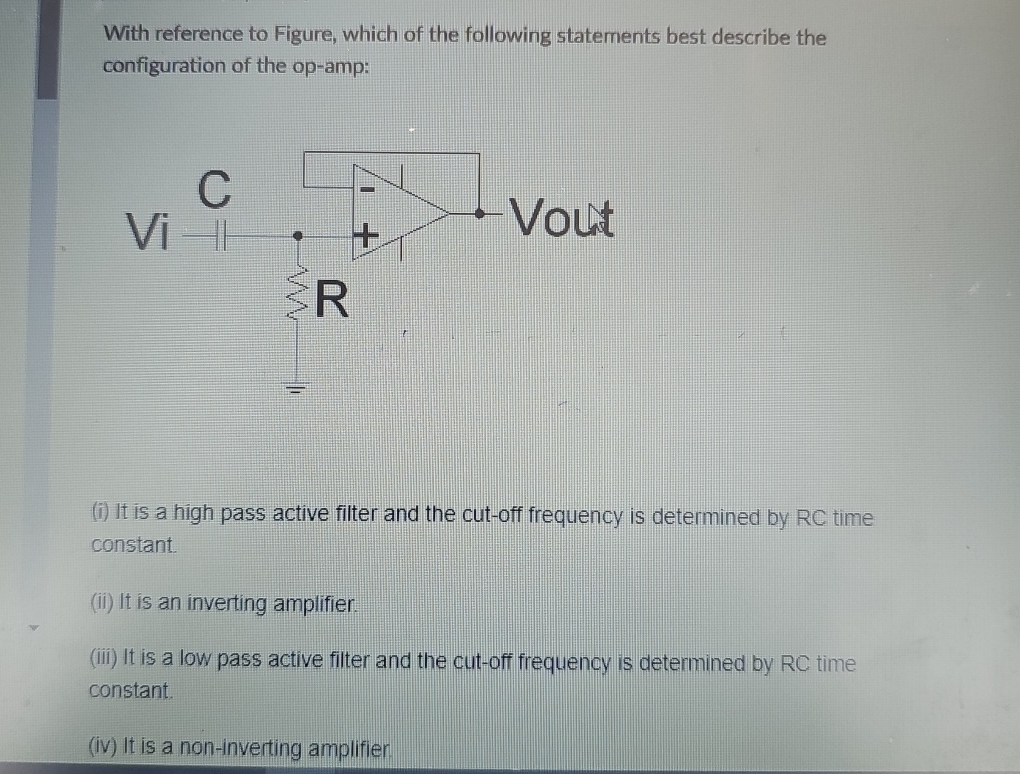 Solved With reference to Figure, which of the following | Chegg.com