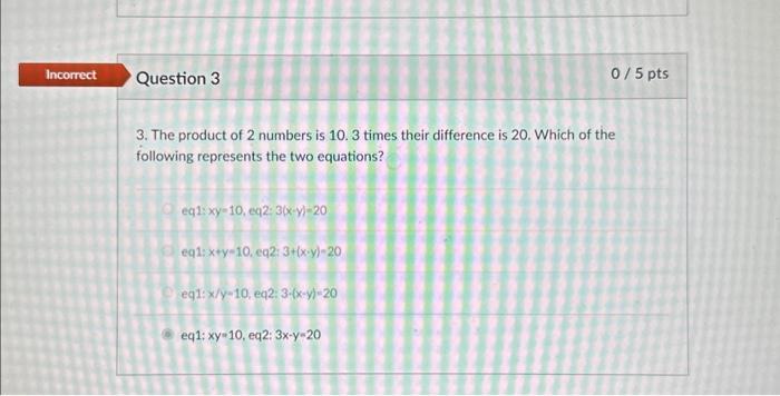 Solved 3. The product of 2 numbers is 10.3 times their | Chegg.com