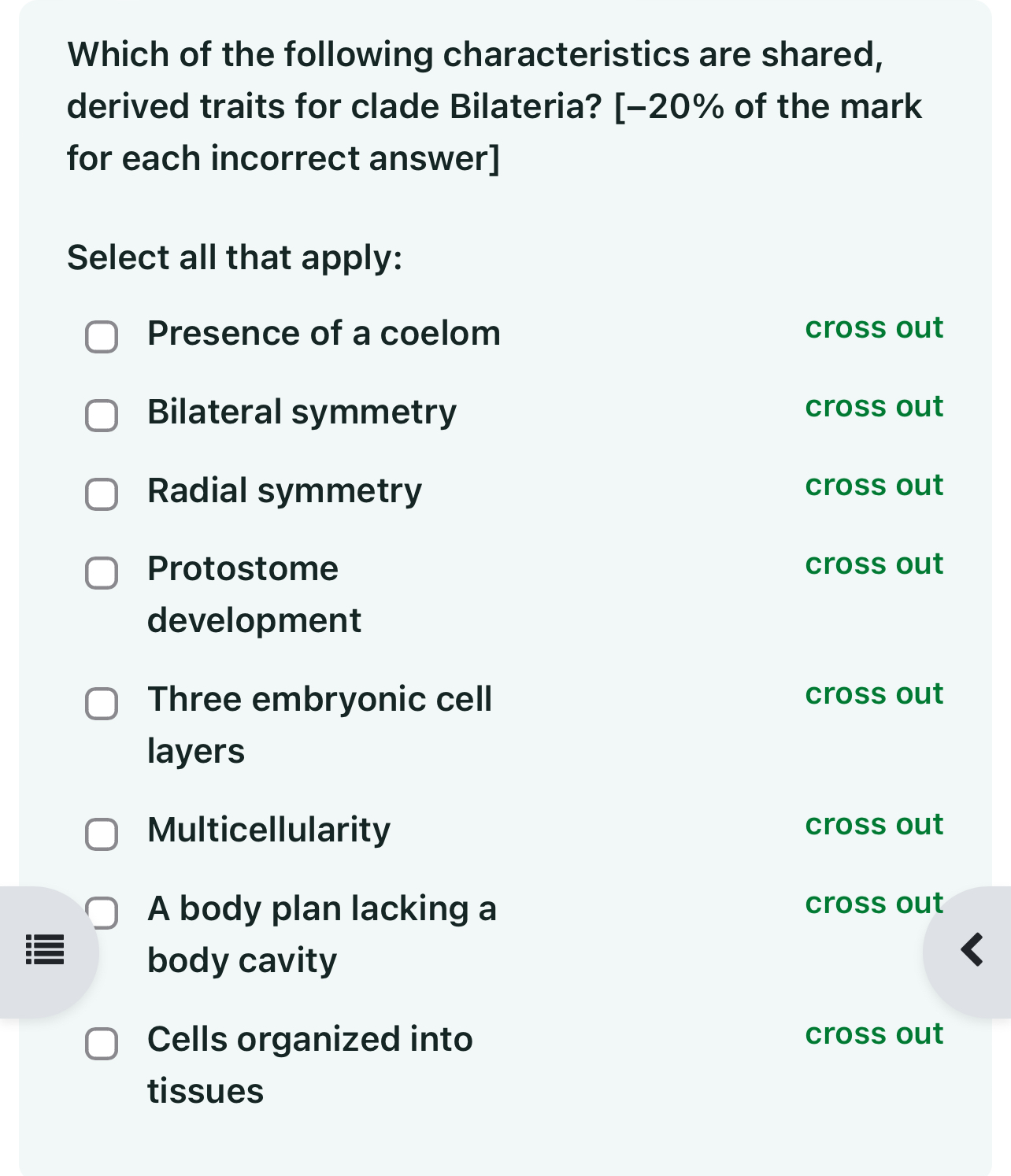 Solved Which of the following characteristics are shared, | Chegg.com