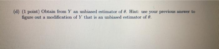 Solved The Fisher-Neyman Factorization Theorem 3. (7 points | Chegg.com