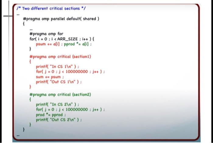 Solved Write an OpenMP program that determines the default | Chegg.com